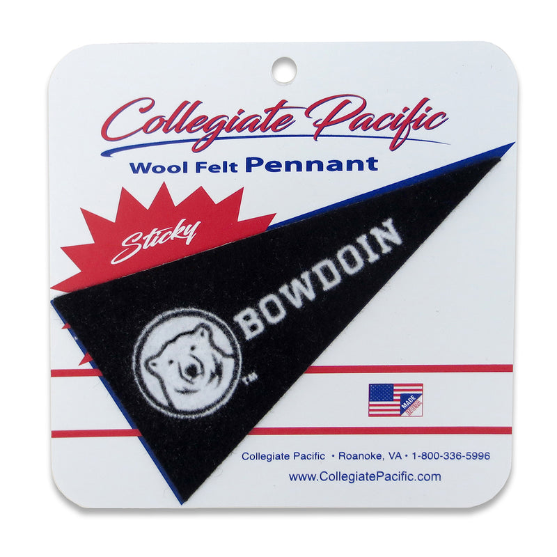 Sticky Mini Pennant from Collegiate Pacific – The Bowdoin Store